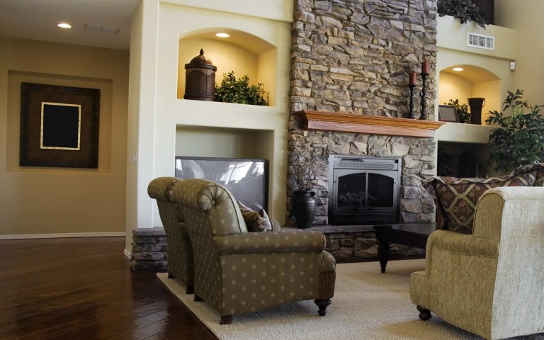 20 Amazing Stone Fireplace Designs
