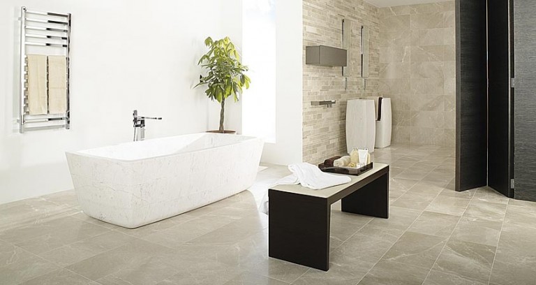 20 Beautiful Bathroom Designs With Stone Walls