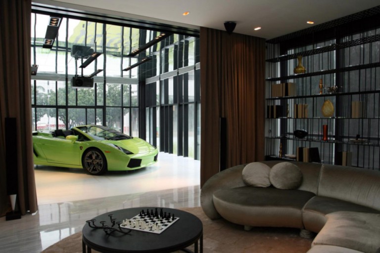 20 Cool Living Spaces Inside Of Garages