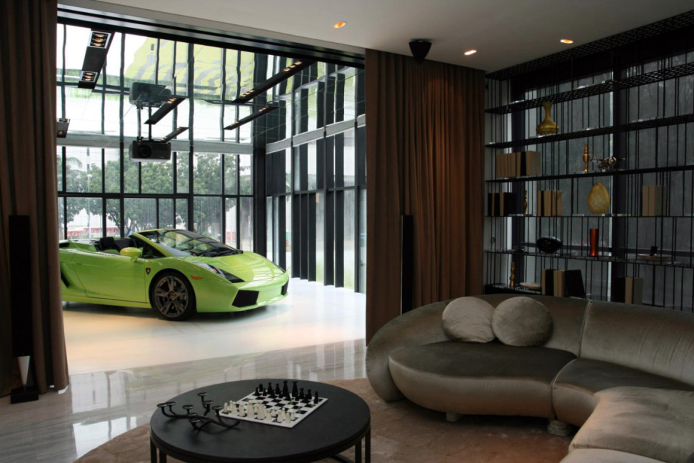20 Cool Living Spaces Inside Of Garages