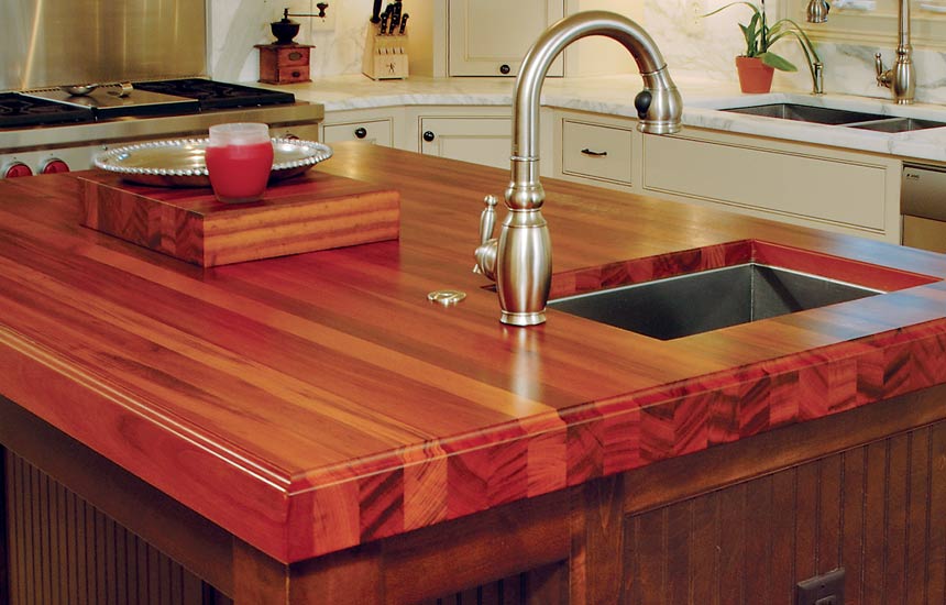 20 Incredible Wooden Kitchen Countertops