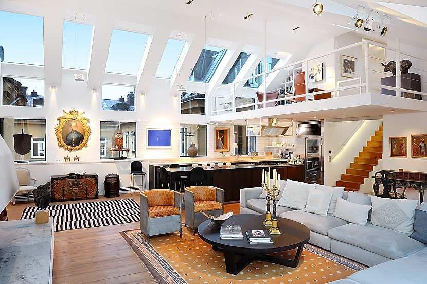 20 Spacious Loft Apartment Designs