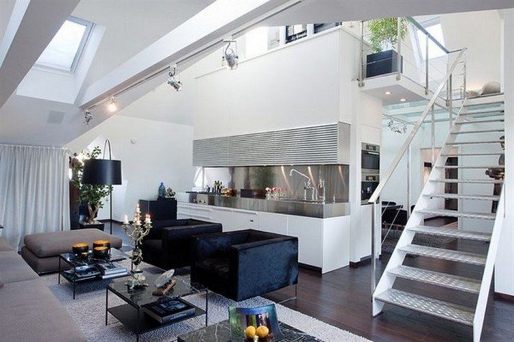 20 Spacious Loft Apartment Designs
