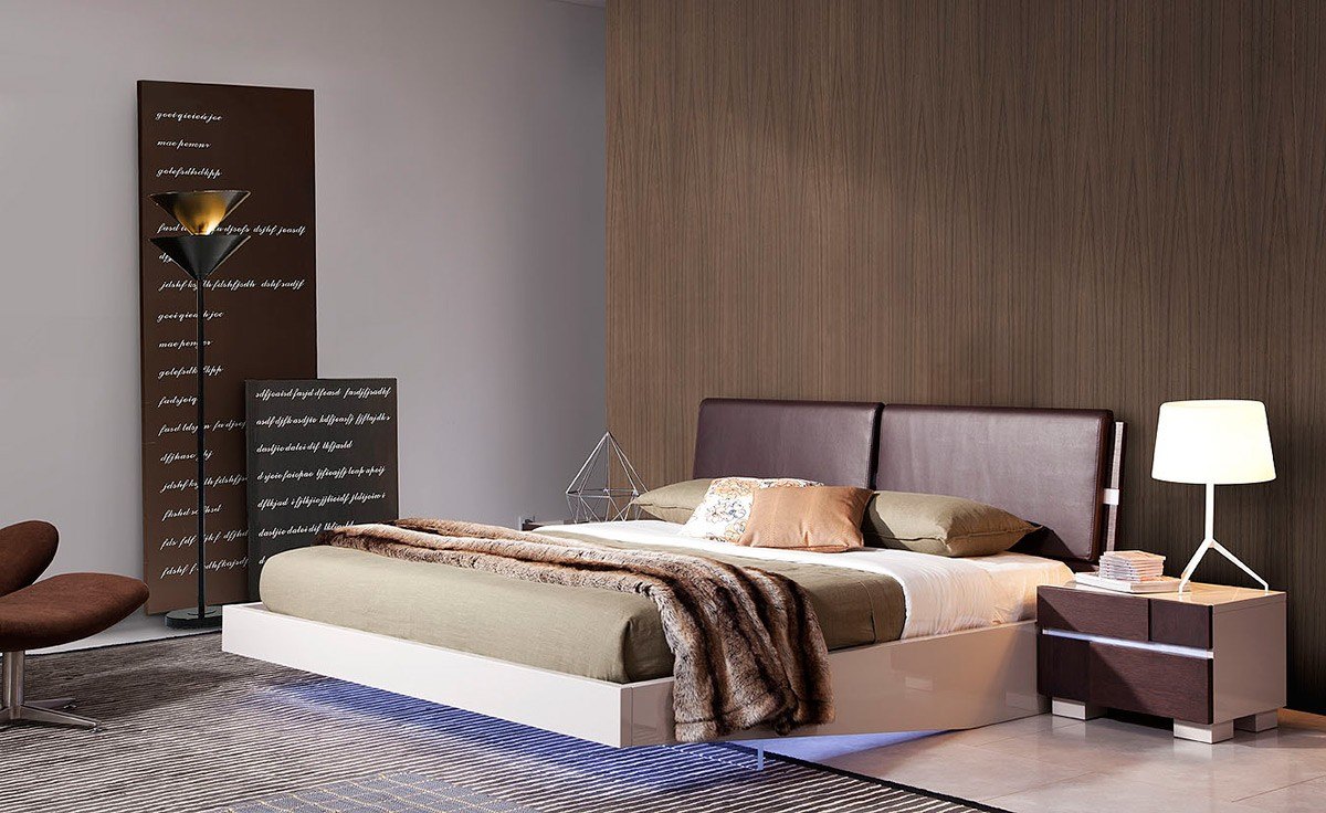 20 Beautiful Bedrooms With Floating Beds