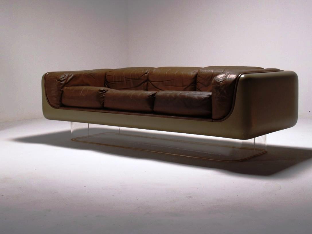 20 Elegant Leather Couch Designs For Your Living Room