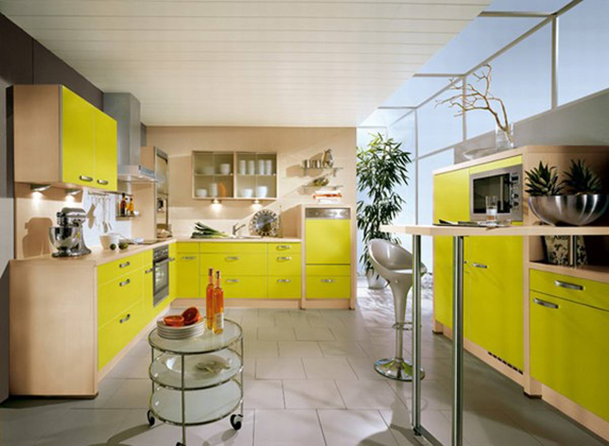 20 Beautiful Kitchen Colors For Spring
