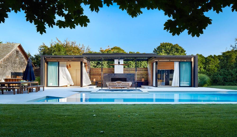 20 Beautiful Pool House Designs