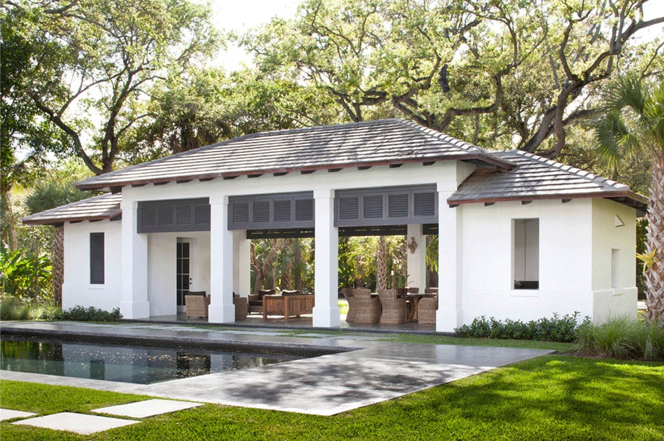 20 Beautiful Pool House Designs