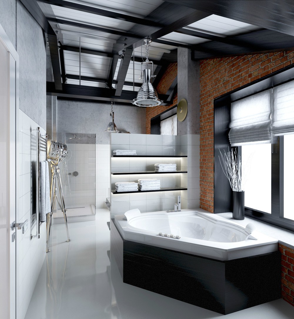 20 Masculine Bathroom Designs