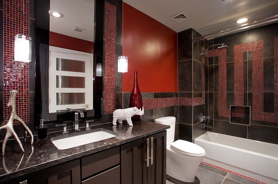10 Red Bathroom Ideas and Designs