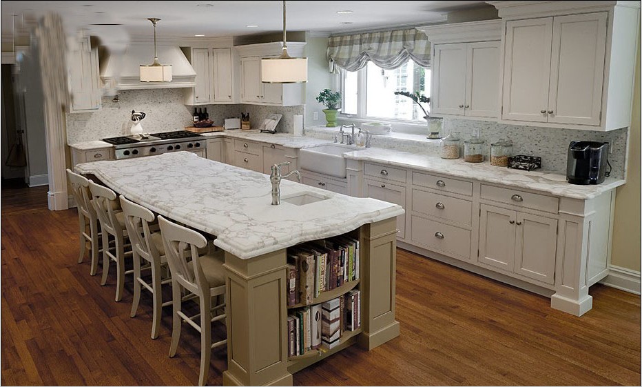 20 Beautiful Marble Kitchen Countertops