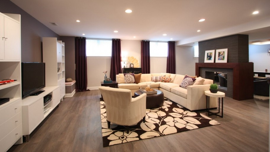 20 Awesome Basement Living Spaces