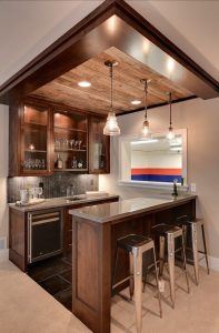 20 Of The Most Lavish Wooden Home Bar Designs