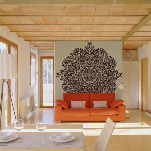20 Living Rooms With Beautiful Wall Mural Designs