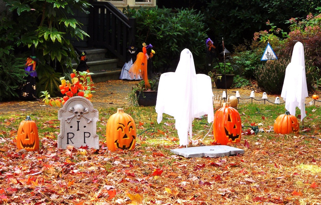 20 Spooky Halloween Themed Landscape Ideas