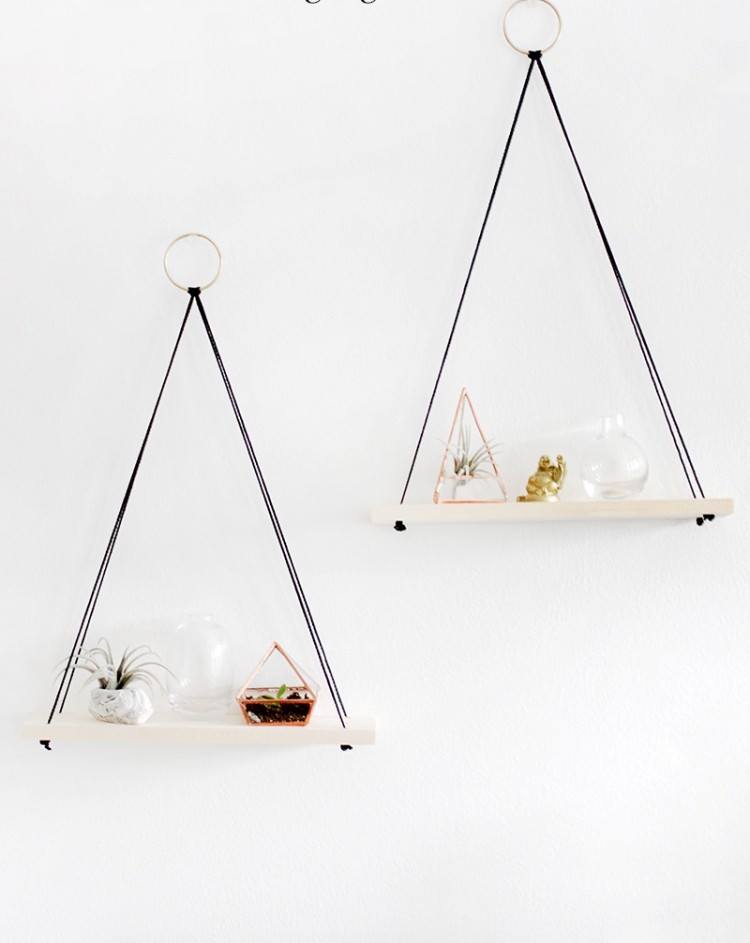20 Hanging Shelves To Store Your Favorite Items