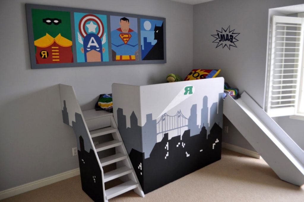 20 of The Most Awesome Superhero Themed Bedrooms