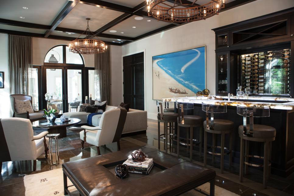 10 of the Most Lavish Home Bars We've Ever Seen