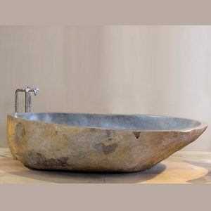 20 Bathroom Designs With Stunning Stone Tubs