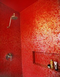 20 Amazingly Colorful Shower Tile Ideas