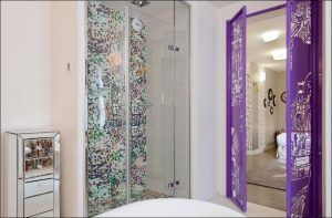 20 Amazingly Colorful Shower Tile Ideas