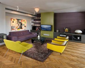 20 Living Room Designs With Split Complimentary Colors