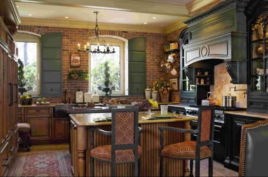 20 Magnificent French Country Kitchen Designs