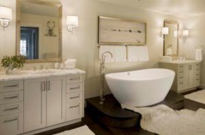 20 Freestanding Tub Designs On Platforms
