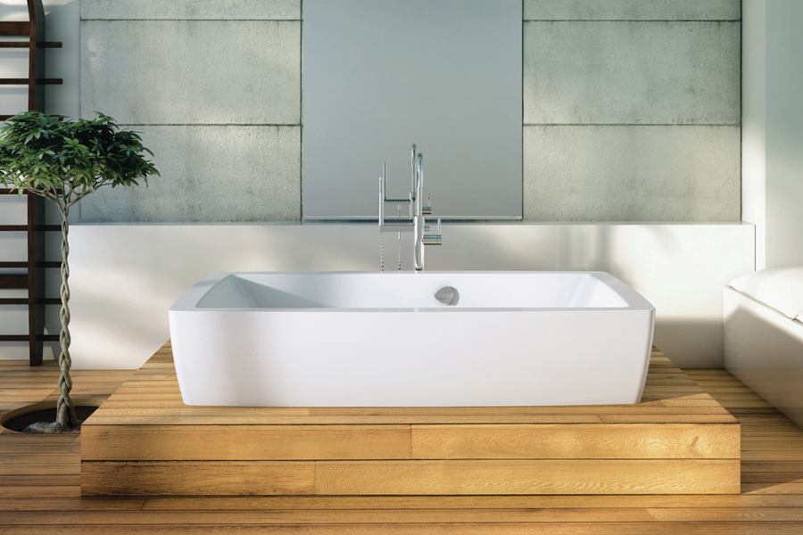20 Freestanding Tub Designs On Platforms