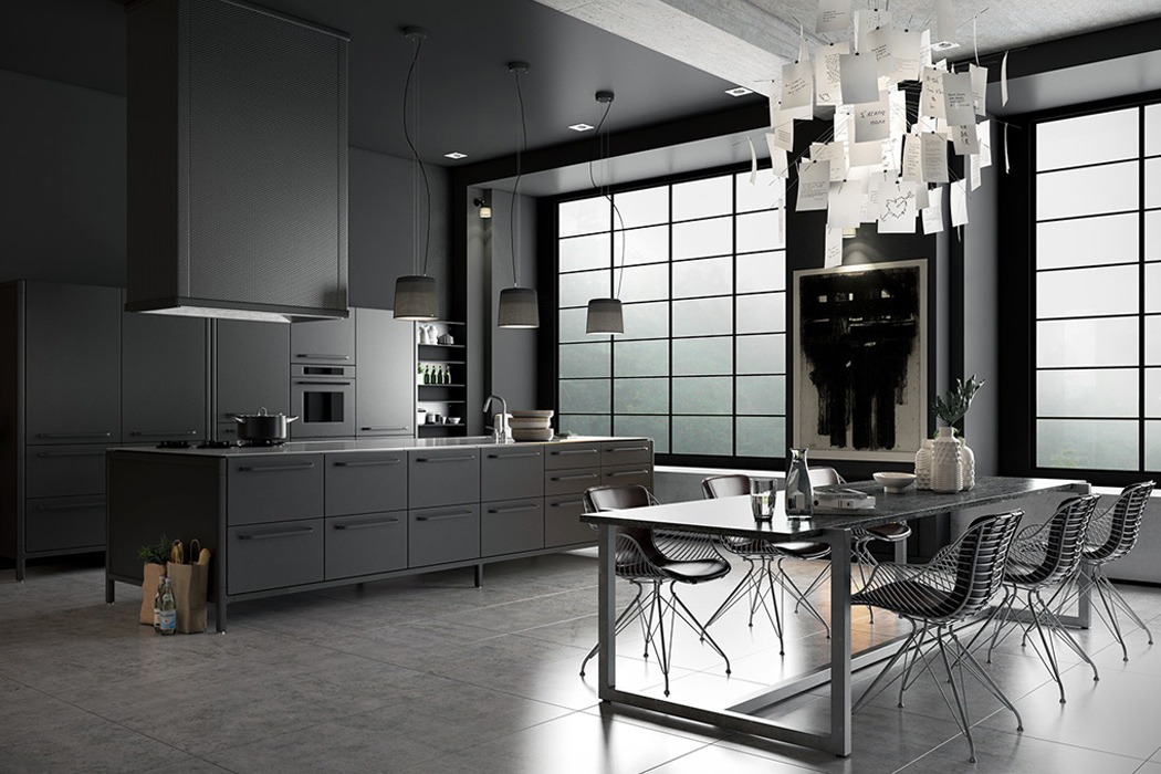 20 Beautiful Monochromatic Kitchen Designs