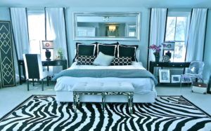 20 Cool Bedrooms With Zebra Print Decor