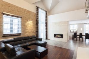 20 Exposed Brick Living Room Ideas - Housely