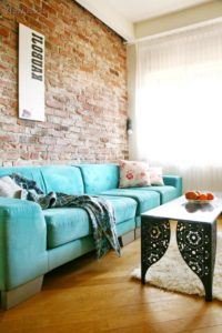 20 Exposed Brick Living Room Ideas - Housely