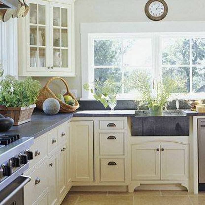 20 Beautiful Kitchen Designs With Stone Sinks