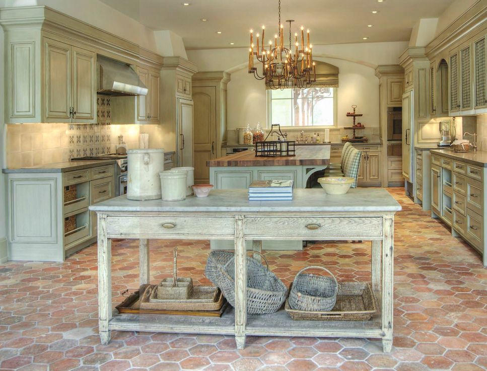 20 Kitchen Design Ideas With Stone Floors - Housely