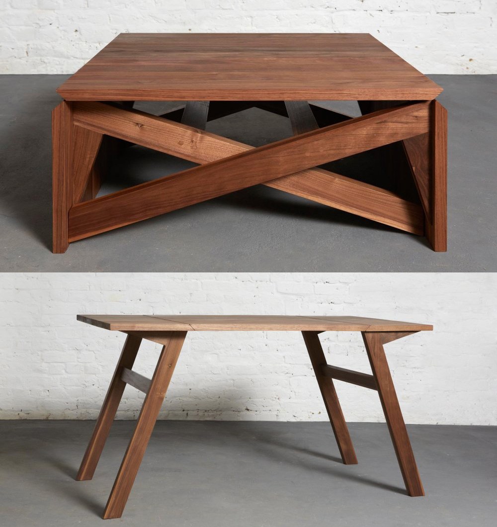 15 Of The Most Amazing Foldable Table Designs - Housely