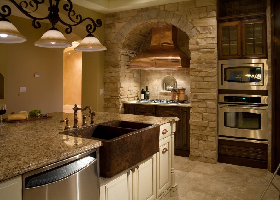 20 Kitchen Designs With Copper Sinks - Housely