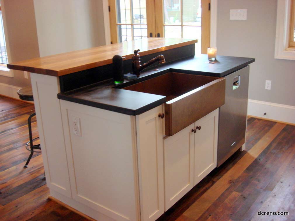 20 Kitchen Designs With Copper Sinks - Housely