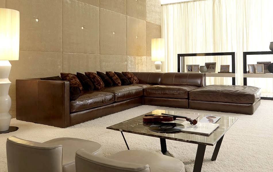20 Comfortable Leather Modular Sofa Designs - Housely