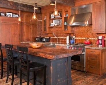 10 Rustic Kitchen Island Designs That Are Amazing - Housely