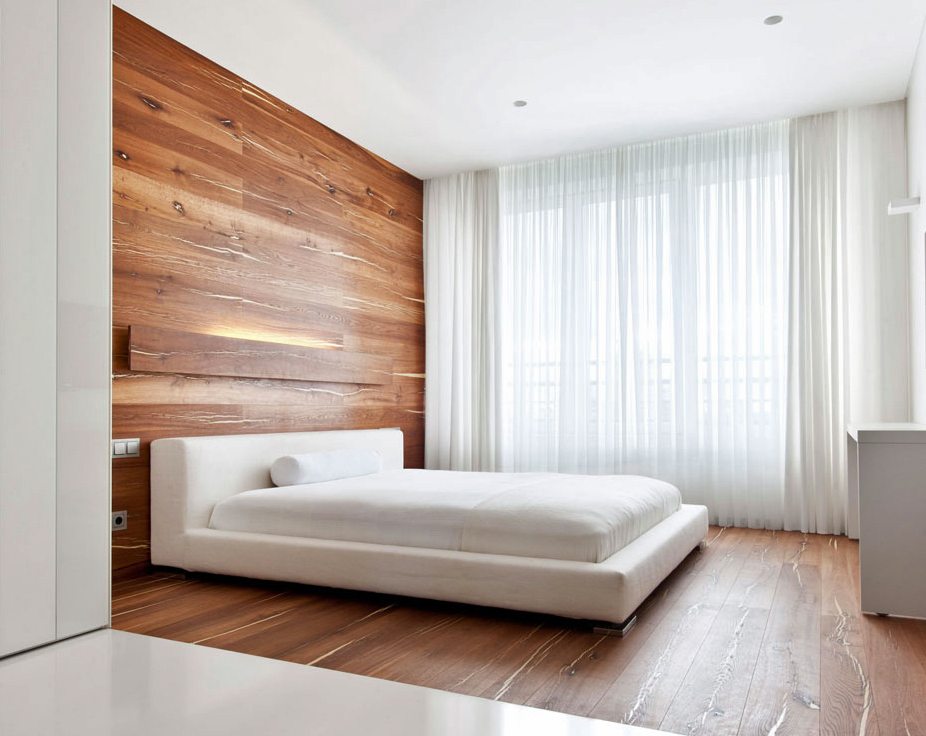20 Bedroom Designs With Wood Walls - Housely