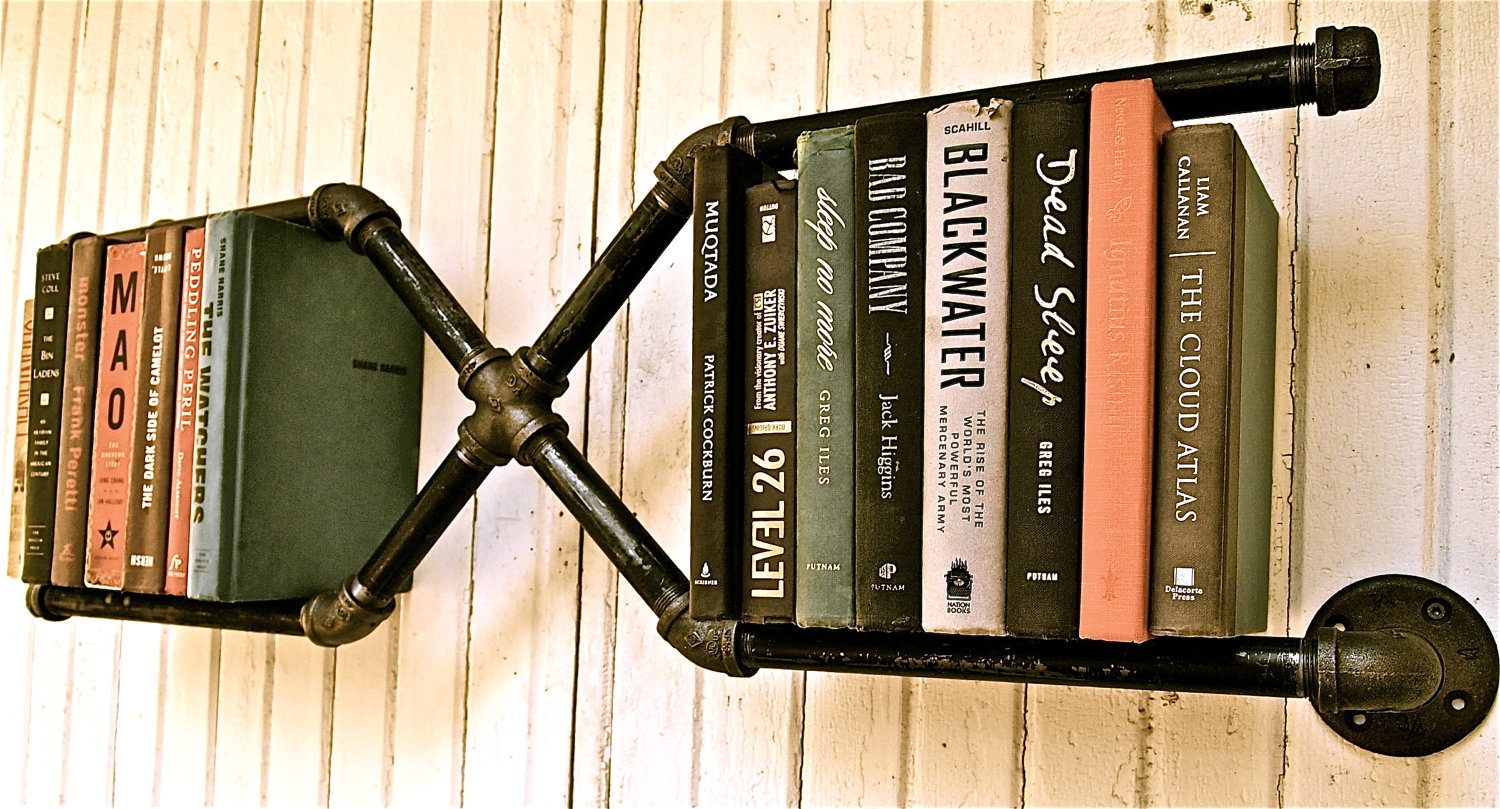 10 Creative Pipe Shelving Ideas - Housely