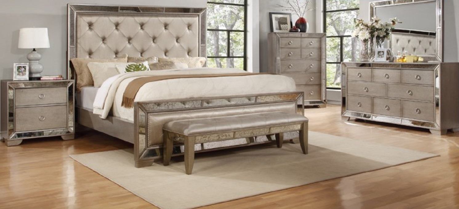 10 Stunning Mirrored Bedroom Furniture Ideas - Housely