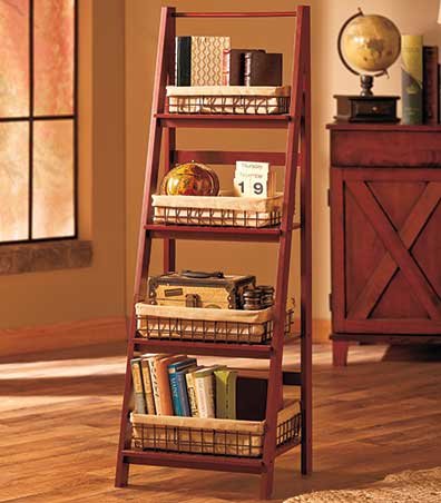 10 Ladder Shelves That Are Perfect For Storage - Housely